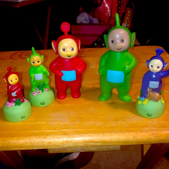 Hasbro | Toys | Vintage Hasbro 998 Ragdoll Teletubbies Dips Plastic Toy ...